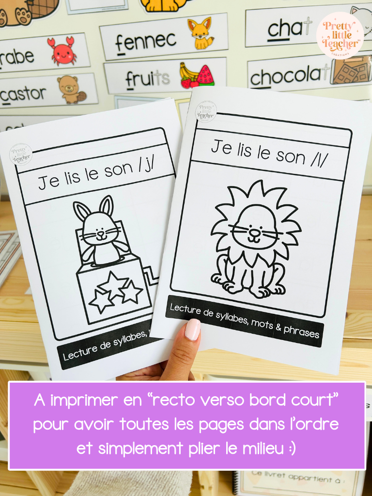 14 livrets de lecture : syllabes, mots et phrases – Pretty Little Teacher