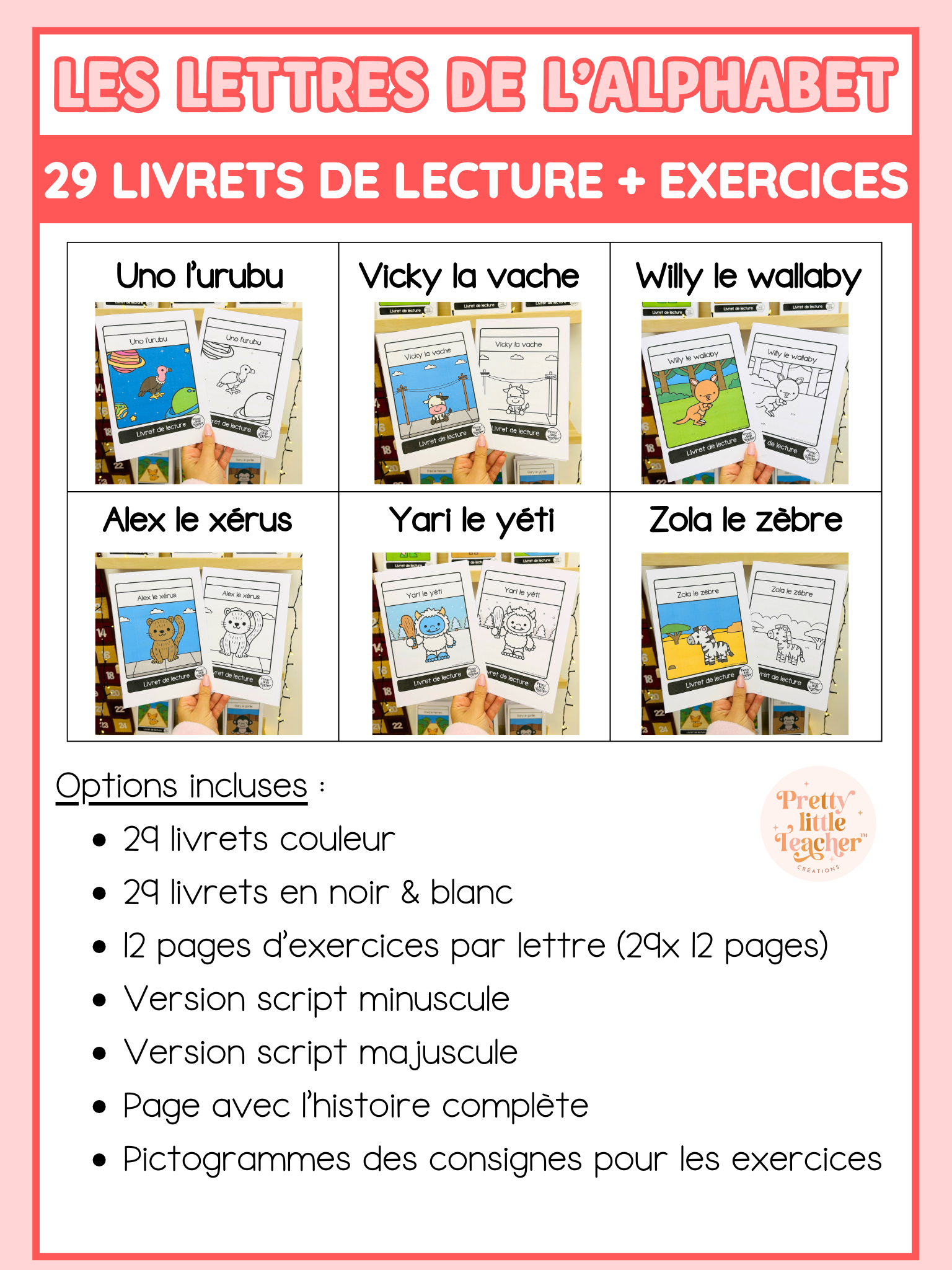Pack pour les petits lecteurs : 29 livrets de lecture sur l'alphabet ...