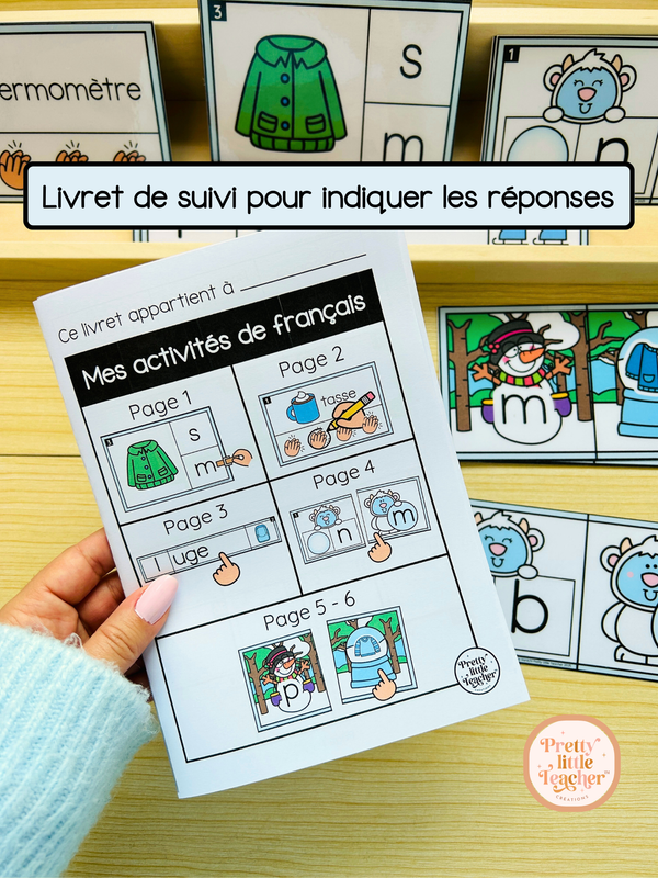 Mini Pack 1 Français sur l'hiver – Pretty Little Teacher