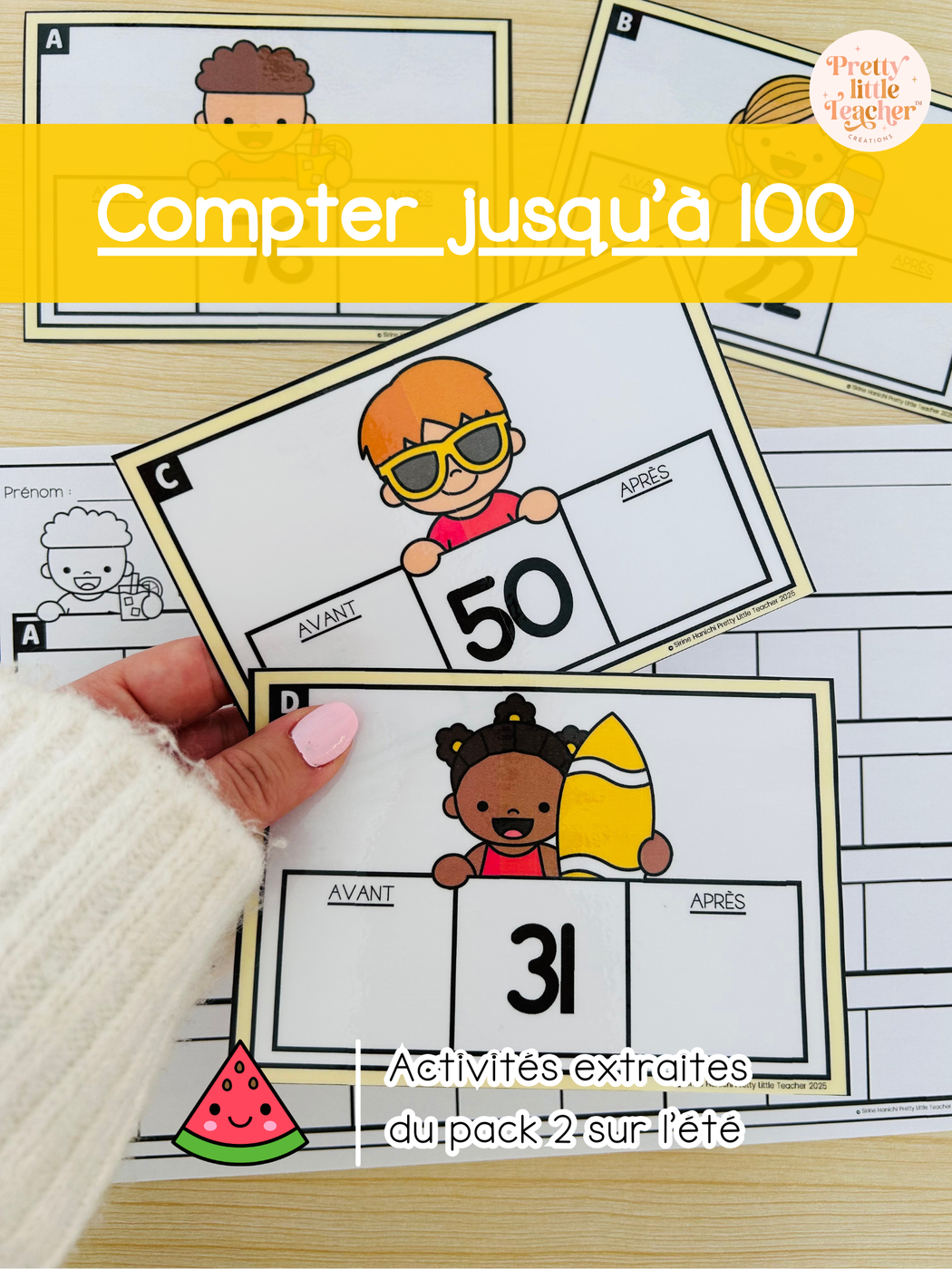 Compter jusqu'à 100 – Pretty Little Teacher