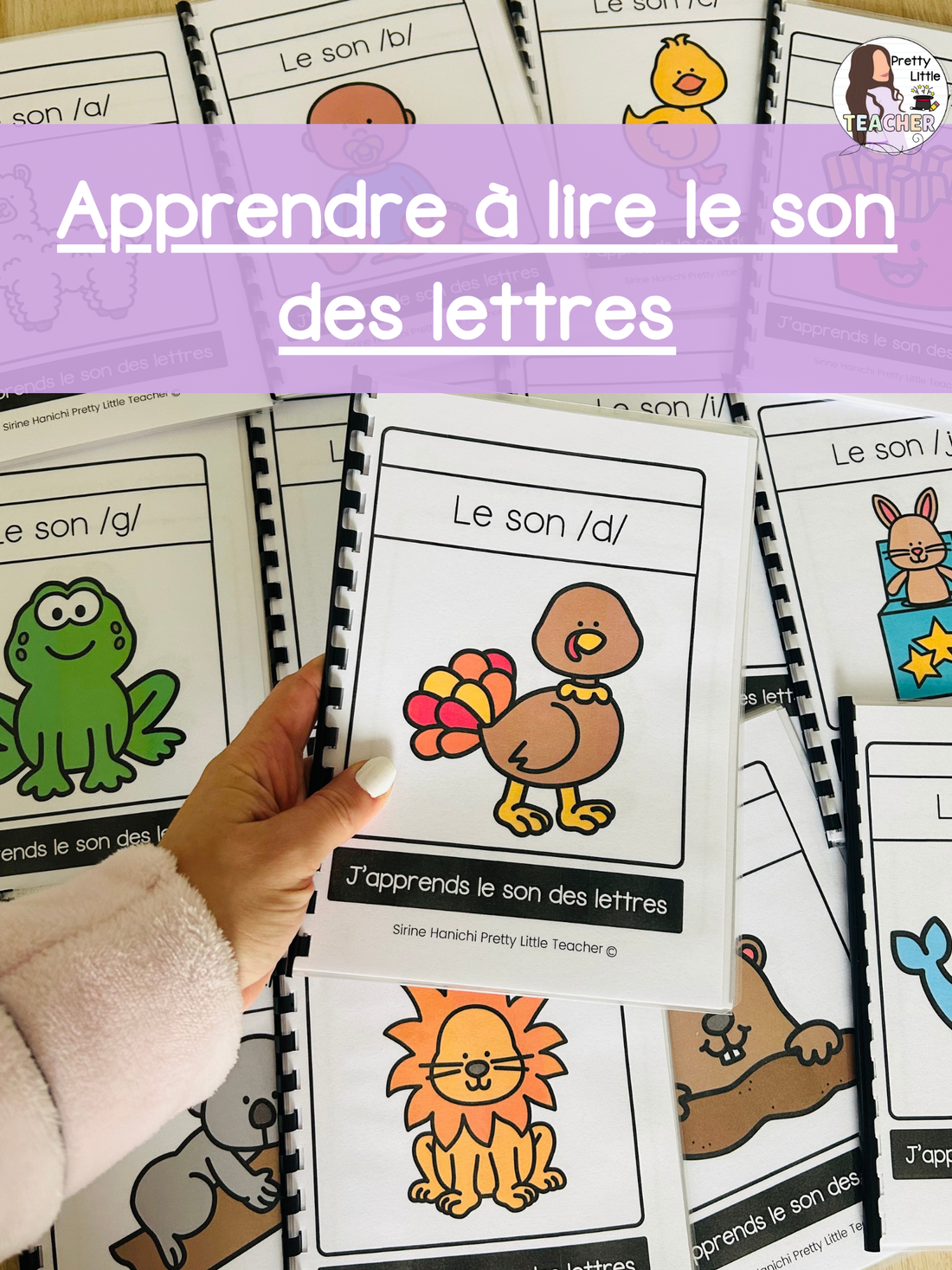 Abécédaire en livrets - Conscience phonologique – Pretty Little Teacher