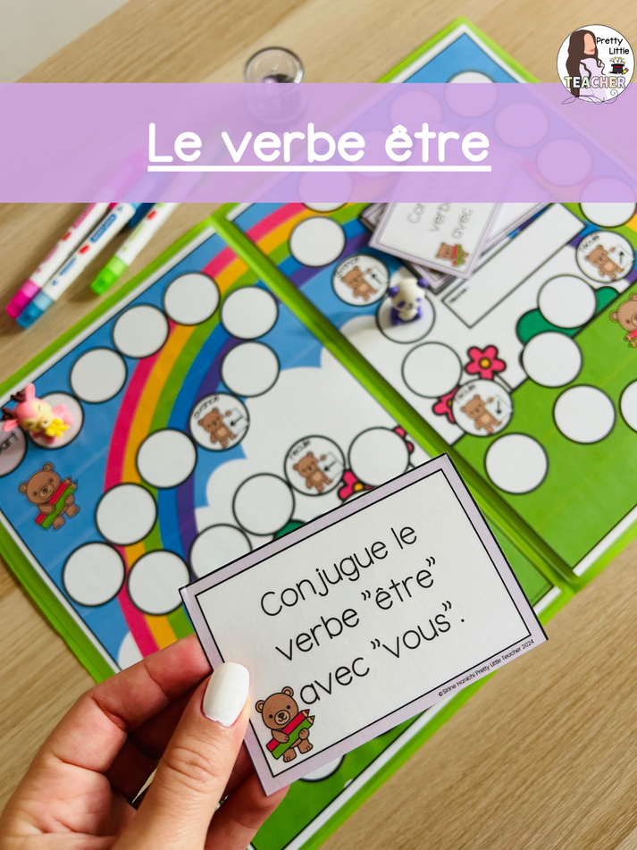 Le verbe être (pack de 15 activités) – Pretty Little Teacher