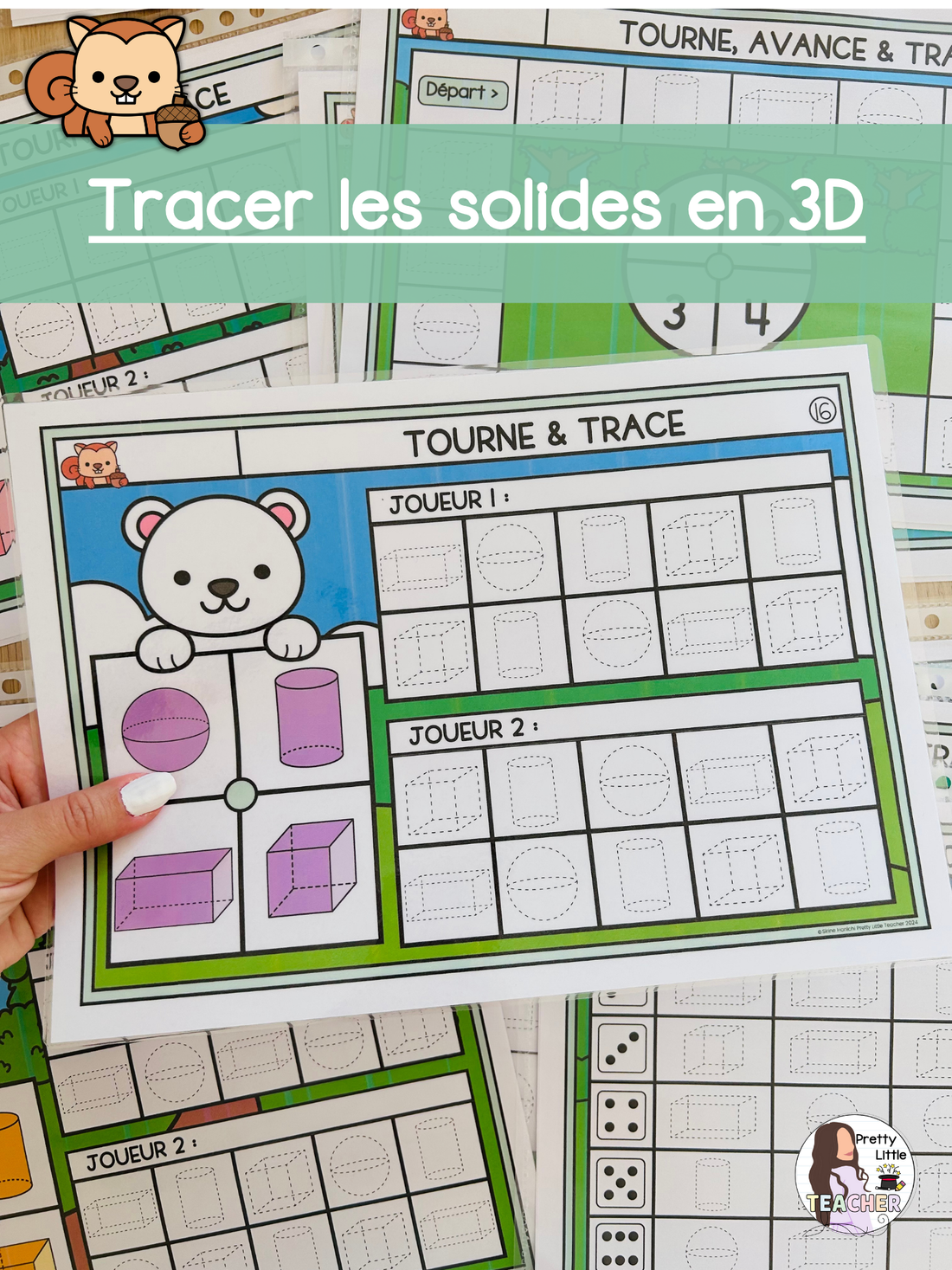 Tracer les solides en 3D – Pretty Little Teacher